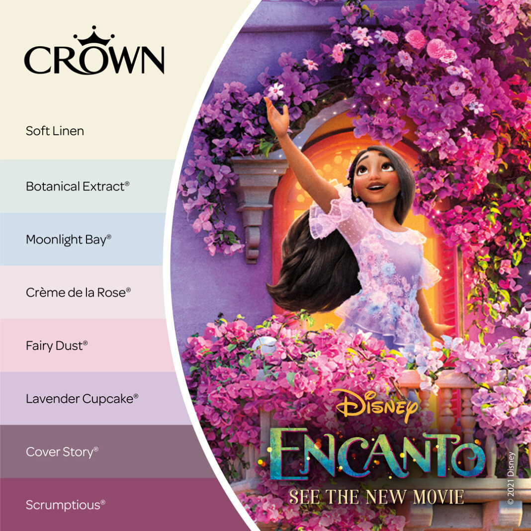 Explore Disney's Encanto Inspired Colours with Crown Breatheasy Paints