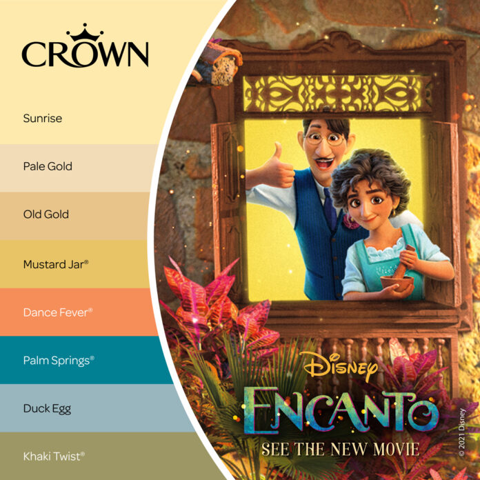 Explore Disney's Encanto Inspired Colours with Crown Breatheasy Paints
