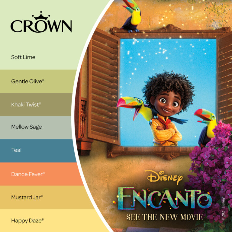 Explore Disney's Encanto Inspired Colours with Crown Breatheasy Paints