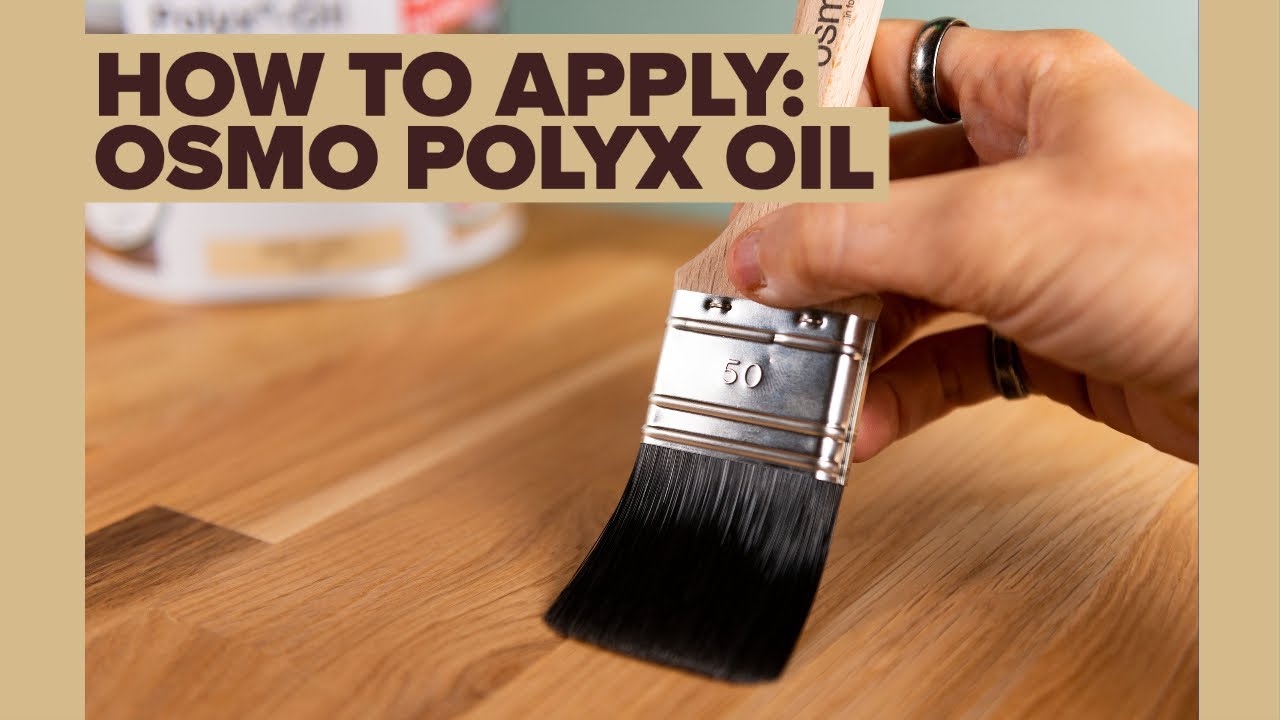 Video - Osmo Polyx Oil — How to Apply. 4 application tips and tricks to get the best floor ...