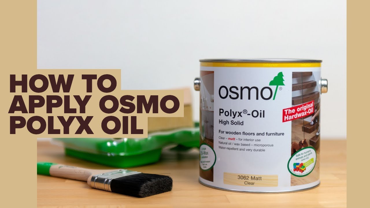 Video - The Best way to Finish your Floor with Osmo Polyx Oil - Wood Finishes Direct