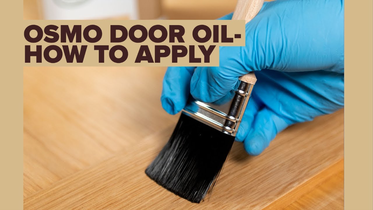 Video - Osmo Door Oil — How to Apply - Wood Finishes Direct