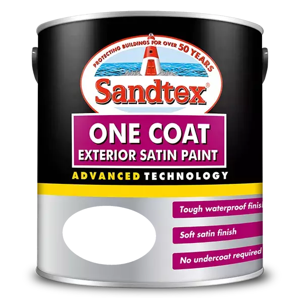 Sandtex One Coat Exterior Satin Paint | Exterior Satin One Coat Paint