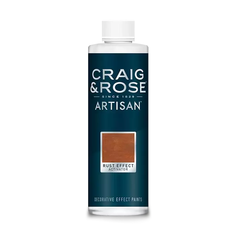 Craig and Rose Artisan Rust Activator Solution | Weathered rust effect