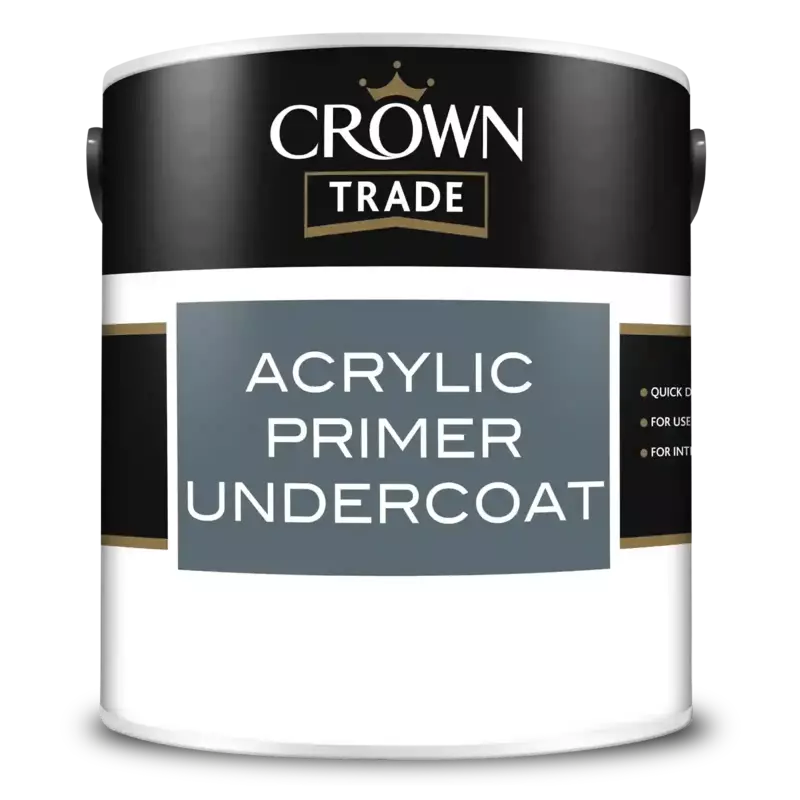 Crown Trade Acrylic Primer Undercoat | Interior Primer Undercoat