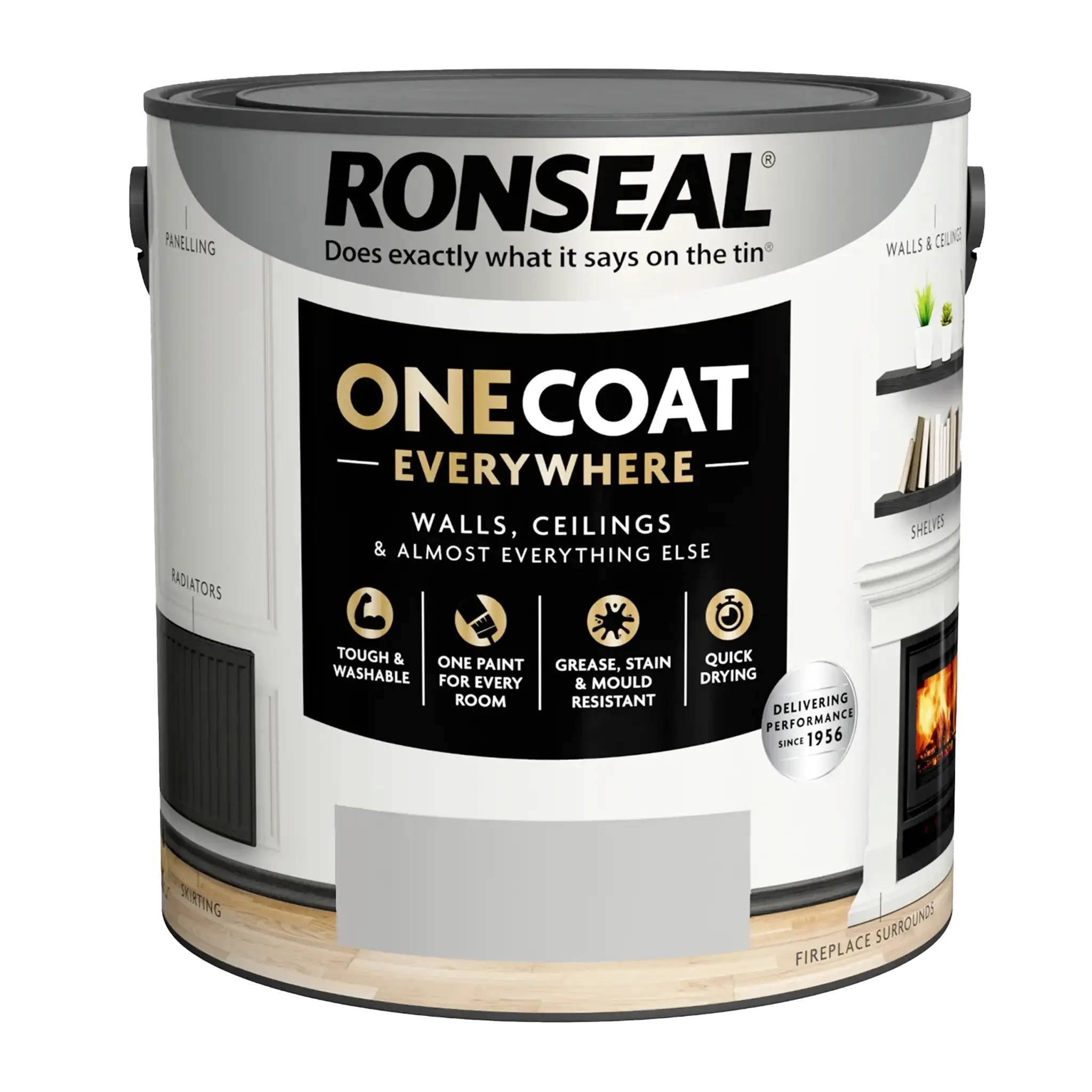 Ronseal One Coat Everywhere Matt Paint | All-In-One