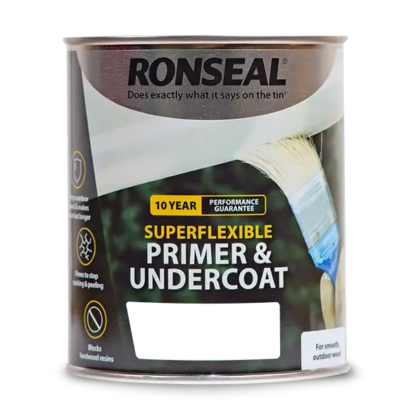Ronseal Super Flexible Primer and Undercoat - Wood Finishes Direct