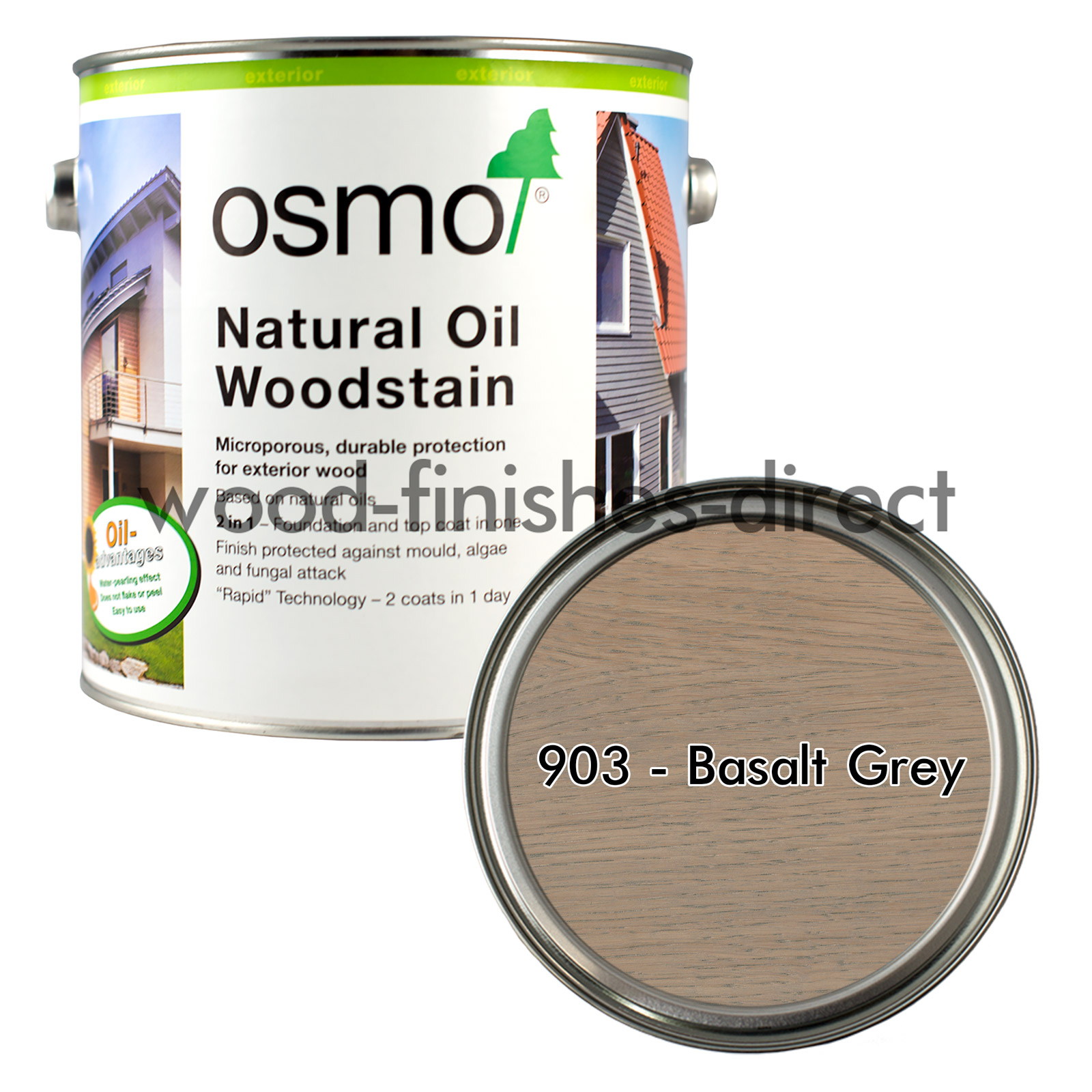 Osmo Natural Oil Woodstain, 750ml, 2.5L -19 Shades- Excellent Weather Protection | eBay