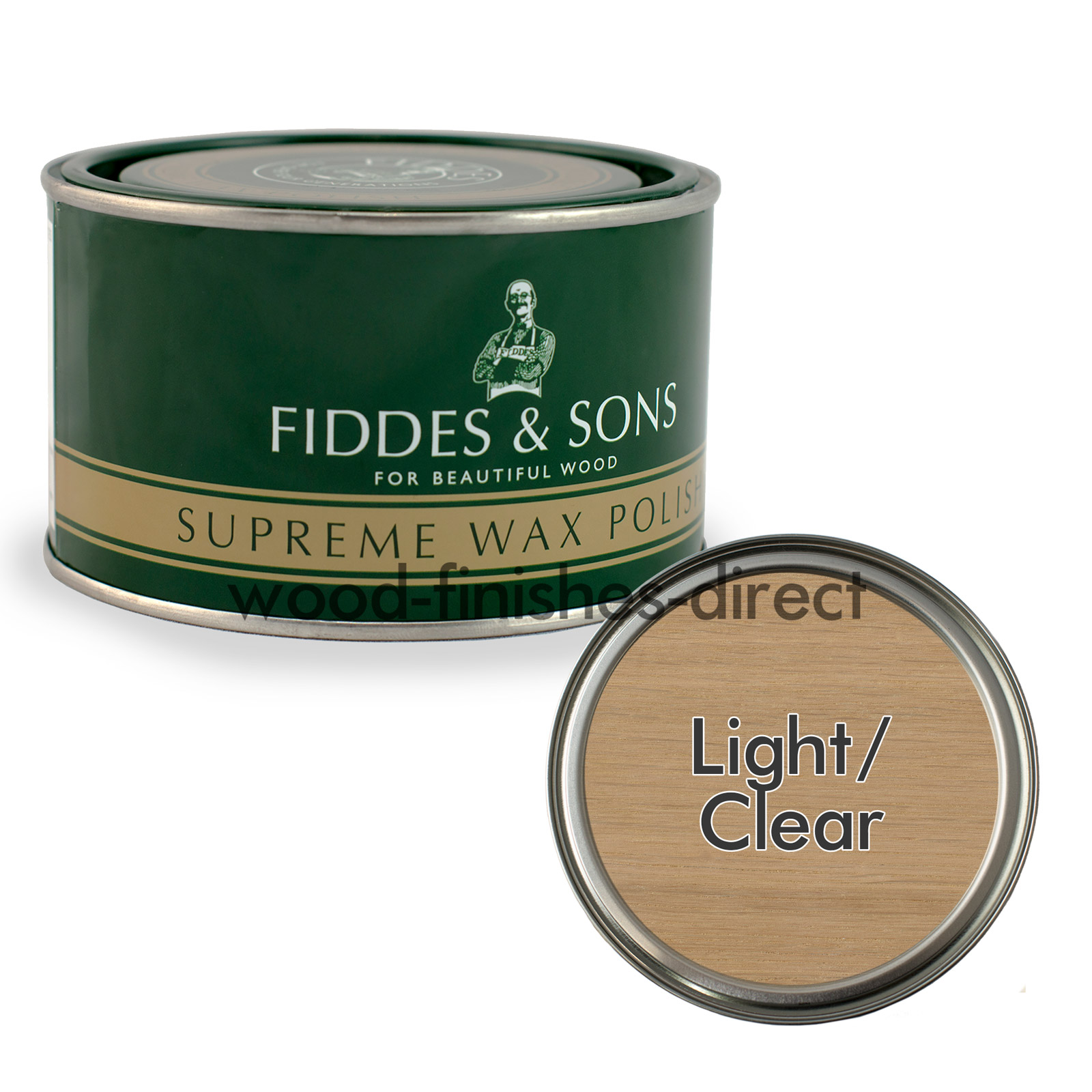Fiddes Supreme Wax Polish - 400ml & 5L - All Colours - For Interior ...